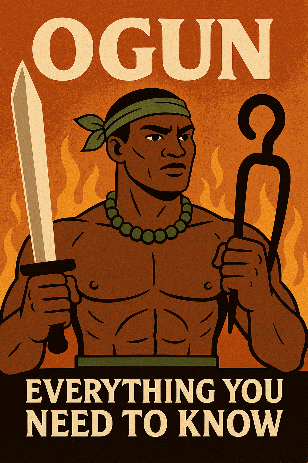 Ogun: The Warrior Orisha of Iron, War, and Protection